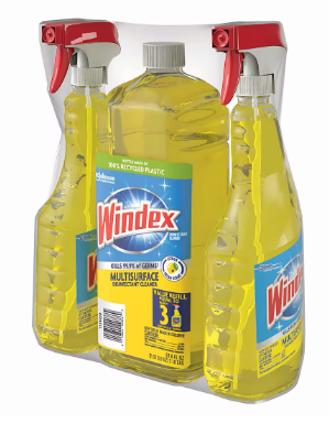 Windex Disinfectant Cleaner Multi-Surface, 2 ct.– Brands For Less USA