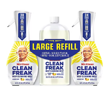 Mr. Clean: Clean Freak Deep Cleaning Mist & Refill Bundle– Brands For ...