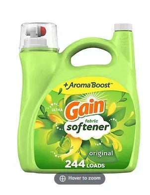 Gain Original Ultra Concentrated Liquid Fabric Softener, 165 fl. oz ...