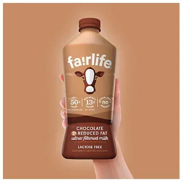 Fairlife Chocolate Flavored Reduced-Fat Ultra-Filtered Lactose-Free Mi ...