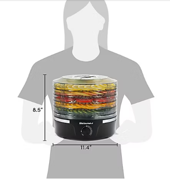 Elite Gourmet 5-Tier Digital Food Dehydrator - Black– Brands For Less USA