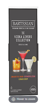 Bartesian The Vodka Lovers Collection Cocktail Mixer Capsules, 6 ct ...