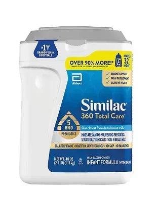 Similac 360 Total Care Infant Formula Powder, 40 oz.– Brands For Less USA