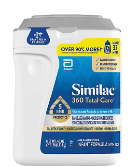 Similac 360 Total Care Infant Formula Powder (40 Oz.)– Brands For Less USA