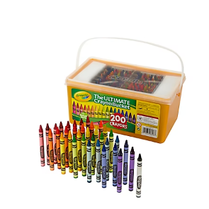 Crayola Ultimate Crayon Bucket, 200 ct.– Brands For Less USA