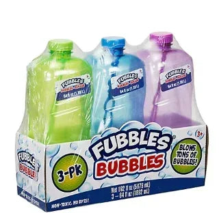 Fubbles Bubbles, 3 pk./ 64 oz.– Brands For Less USA