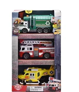 Dickies Set of 3 Small Action Team Toys– Brands For Less USA
