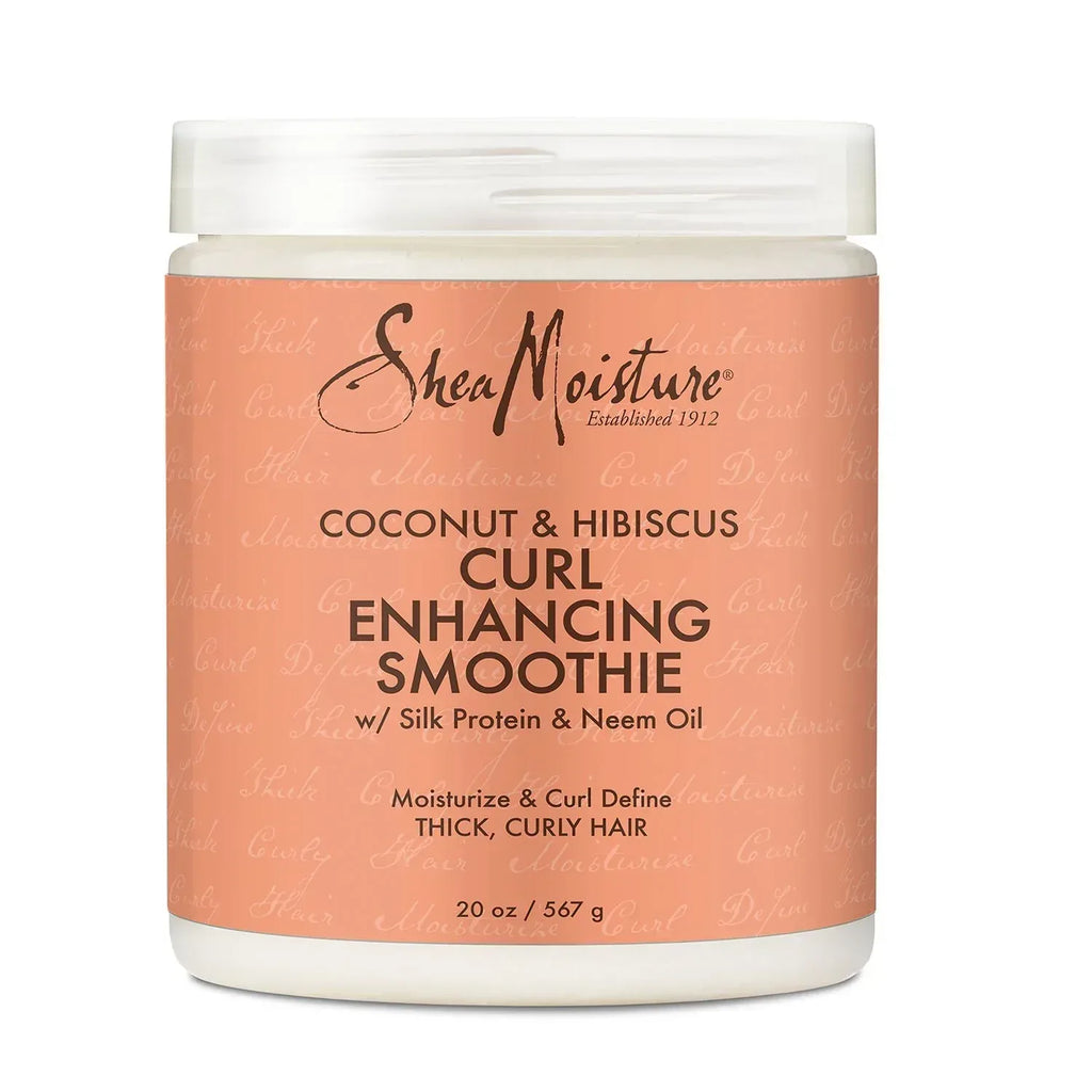 Shea Moisture Curl Enhancing Smoothie Hair Cream, Coconut and Hibiscus ...