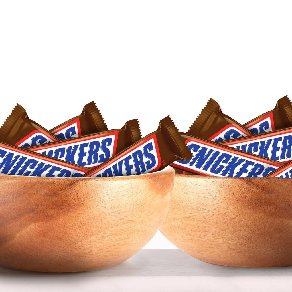 Snickers Chocolate Candy Bars, Full Size, 1.86 oz, 48-count– Brands For ...