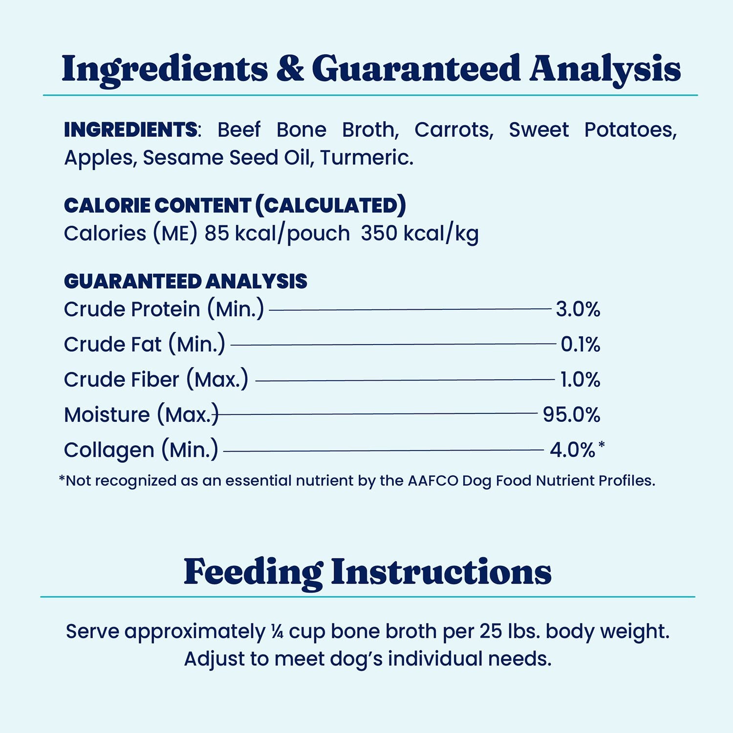 Solid Gold Bone Broth with Turmeric Dog Food Topper,16 oz., 2 pk ...
