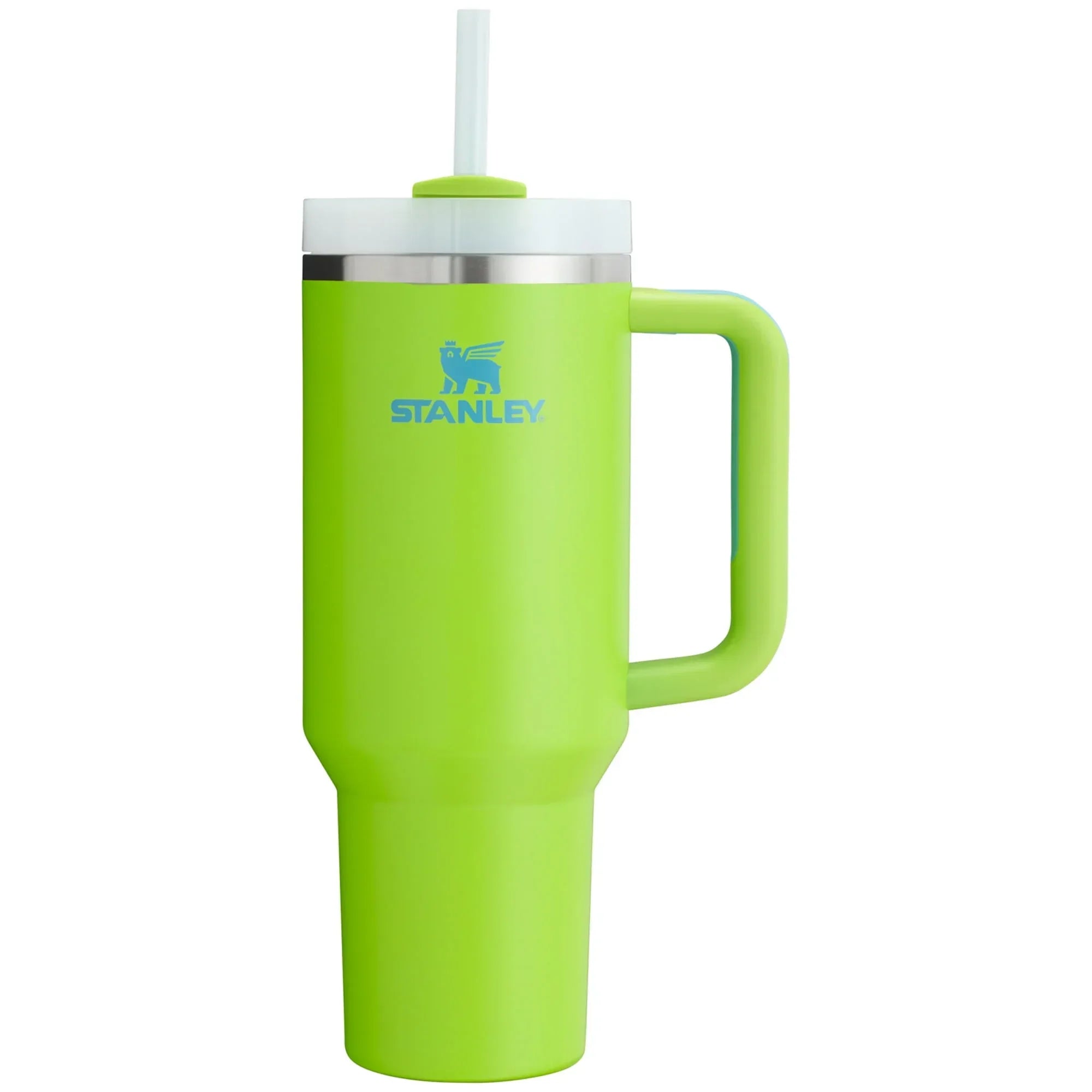 Stanley Quencher Flowstate 40oz Bright Lime Stainless Steel Tumbler ...