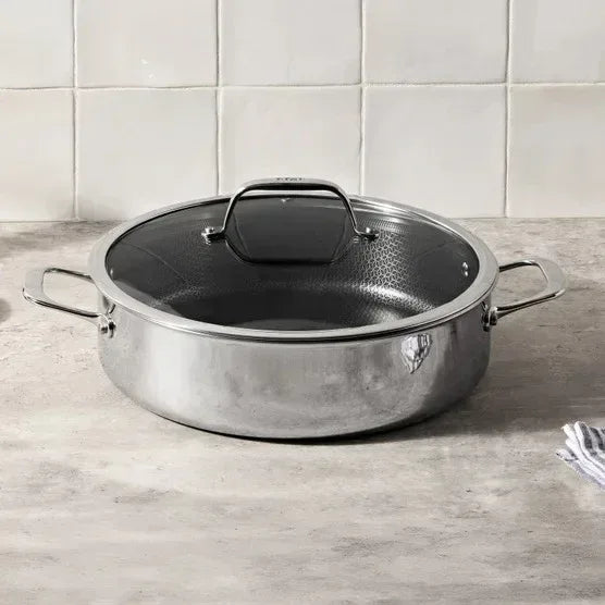 T-fal Hybrid Mesh Stainless Steel 6-quart Universal Pan– Brands For ...