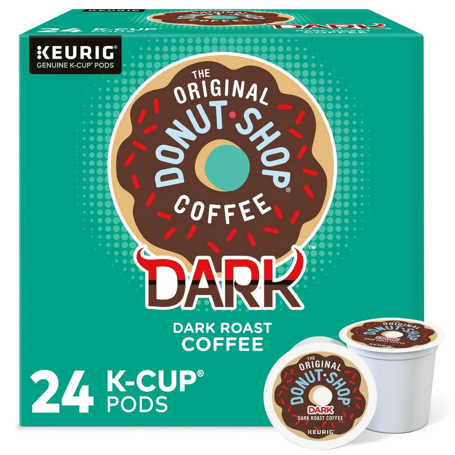 The Original Donut Shop, Dark Roast K-Cup Coffee Pods, 24 Count– Brands ...