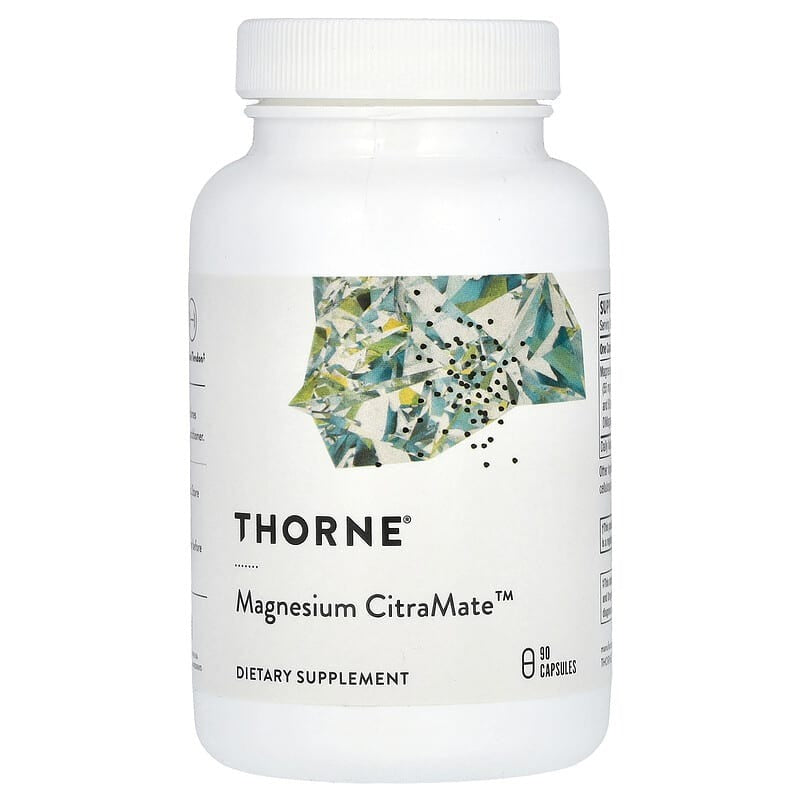 Thorne, Magnesium CitraMate, 90 Capsules (135 mg per Capsule)– Brands ...