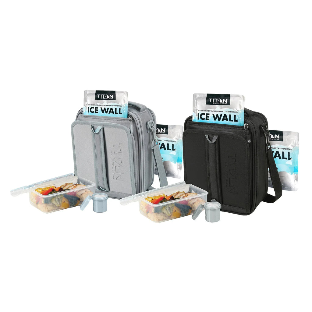 Titan Arctic Zone Fridge Cold, Crush Resistant Lunch Pack with 2 Ice W ...
