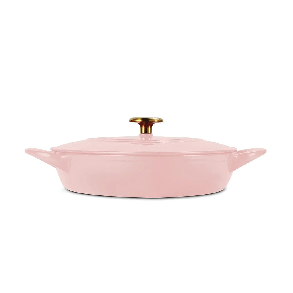 Tramontina 3-Quart Heart Shape Enameled Cast Iron Dutch Oven (Shallow ...