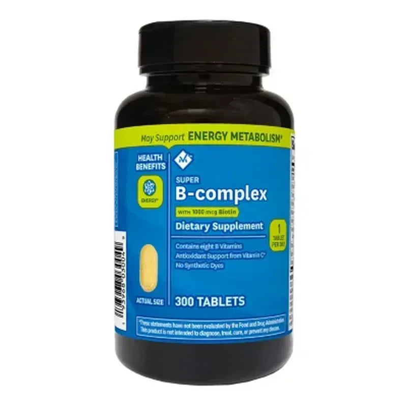Member'S Mark Super B-Complex Dietary Supplement Tablets with Biotin ...