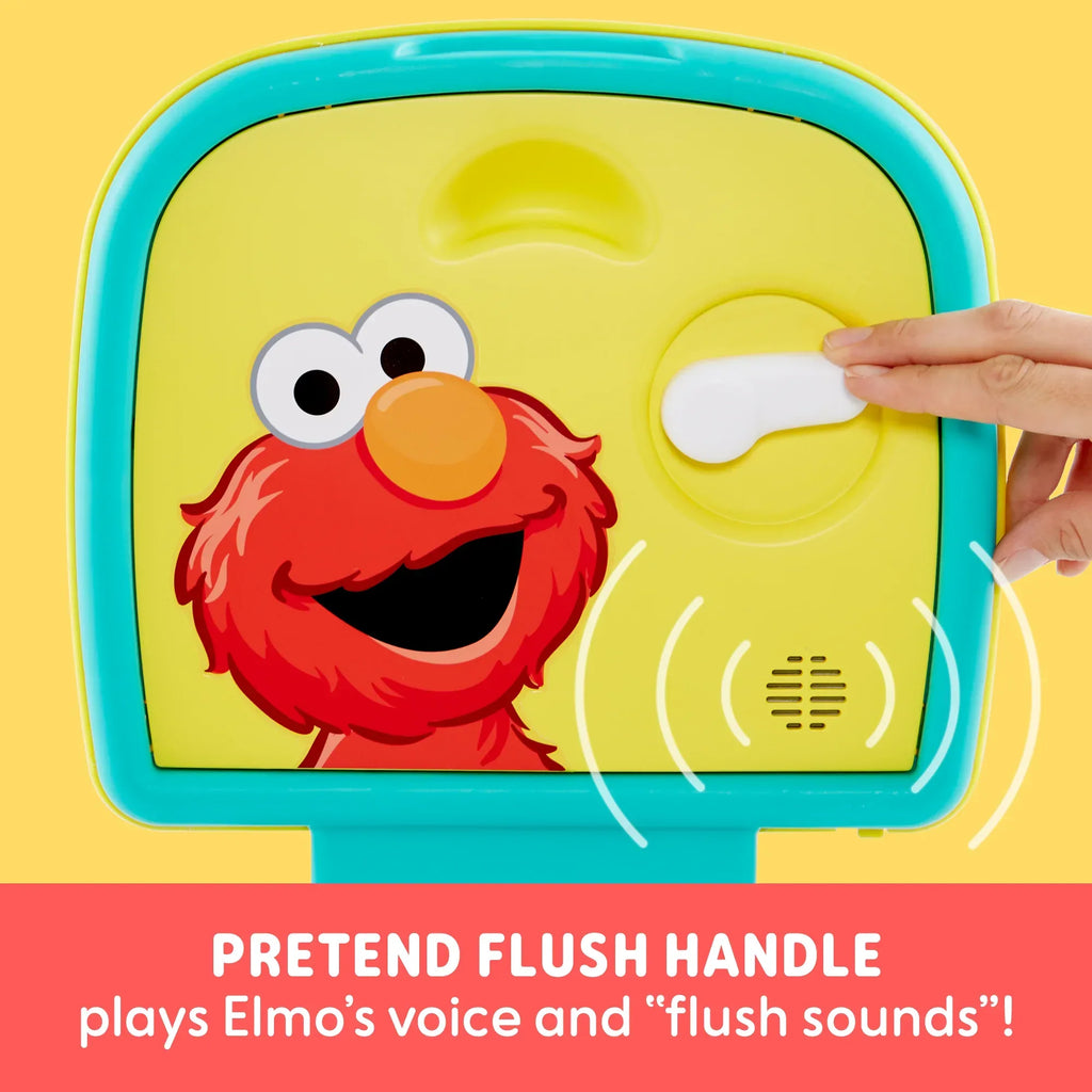 Sesame Street Elmo Hooray 3-in-1 Potty Chair, Toilet Trainer, Step Sto ...