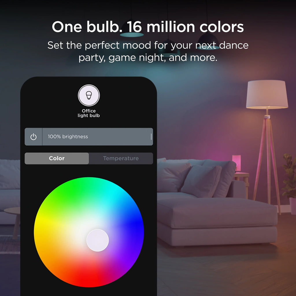 Roku Smart Home Smart Bulb SE (Color) with 16 Million Color Options, 1 ...