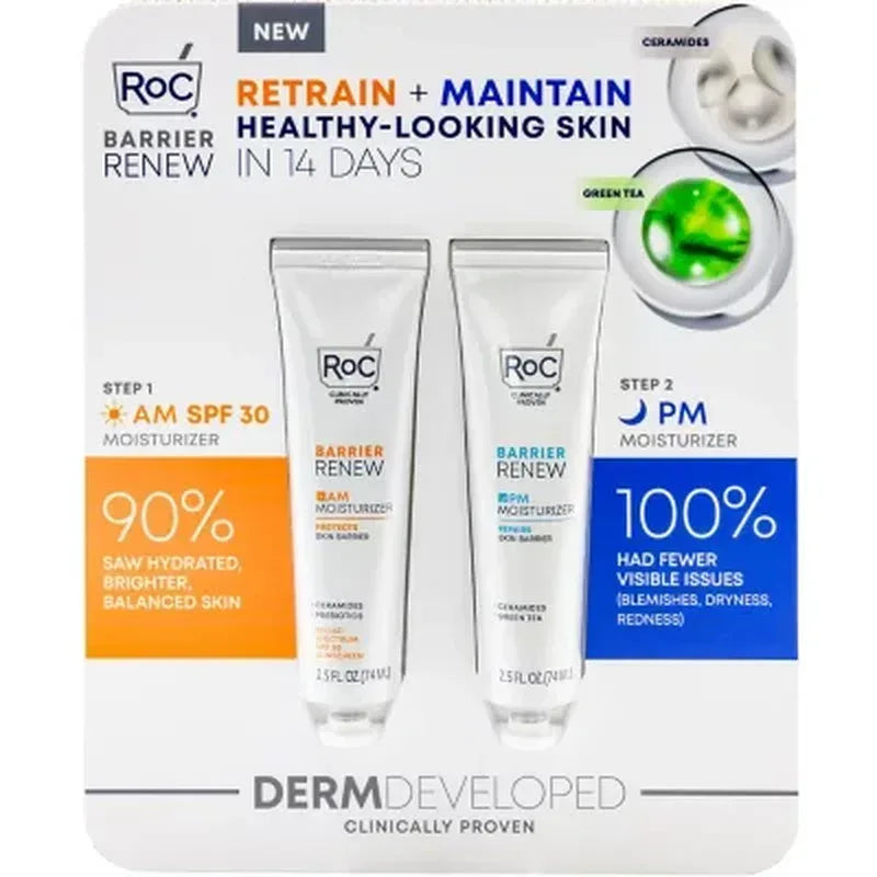 Roc Barrier Renew AM + PM Moisturizer Pack (2.5 Oz., 2 Pk.)– Brands For ...