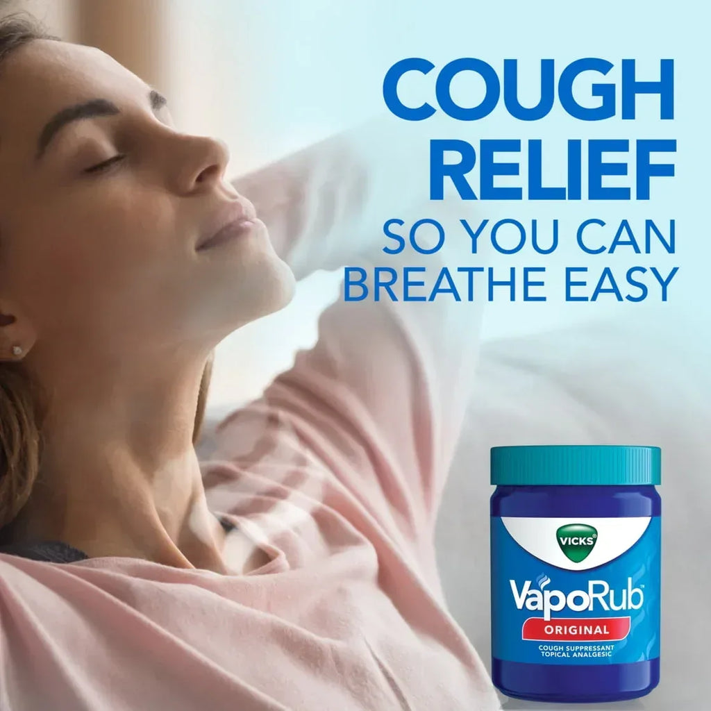Vicks VapoRub, Topical Chest Rub & Analgesic Ointment, 1.76 oz– Brands ...