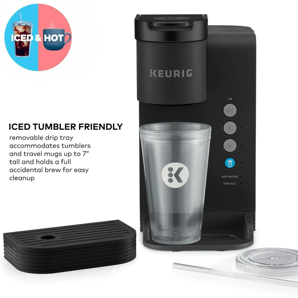 Keurig K-Express Essentials Plus, Iced and Hot Single-Serve K-Cup Pod ...