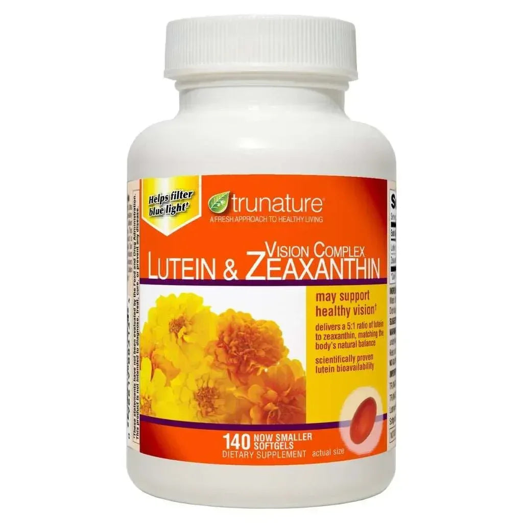 trunature Vision Complex Lutein & Zeaxanthin, 140 Softgels– Brands For ...